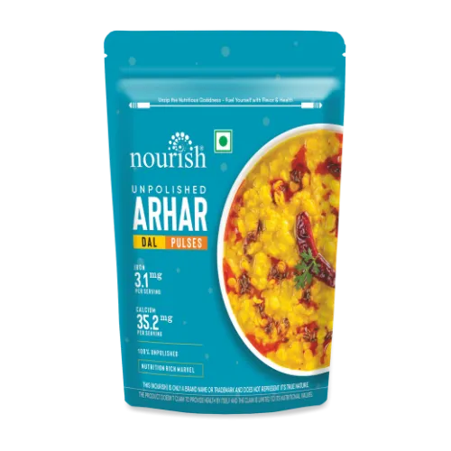 Nourish Unpolished Arhar/Toor Dal 1kg - Nourish Store